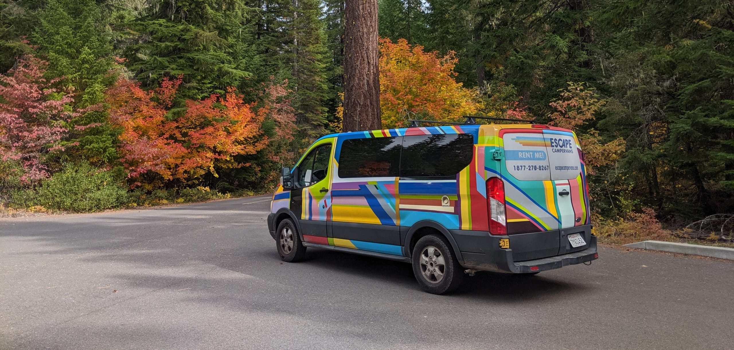 Stunning Fall Foliage Campervan Trips | Escape Camper Vans