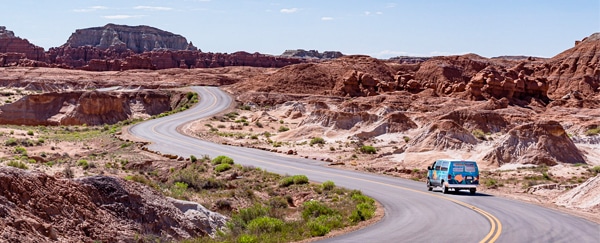 Desert Road Trip - Escape Campervans