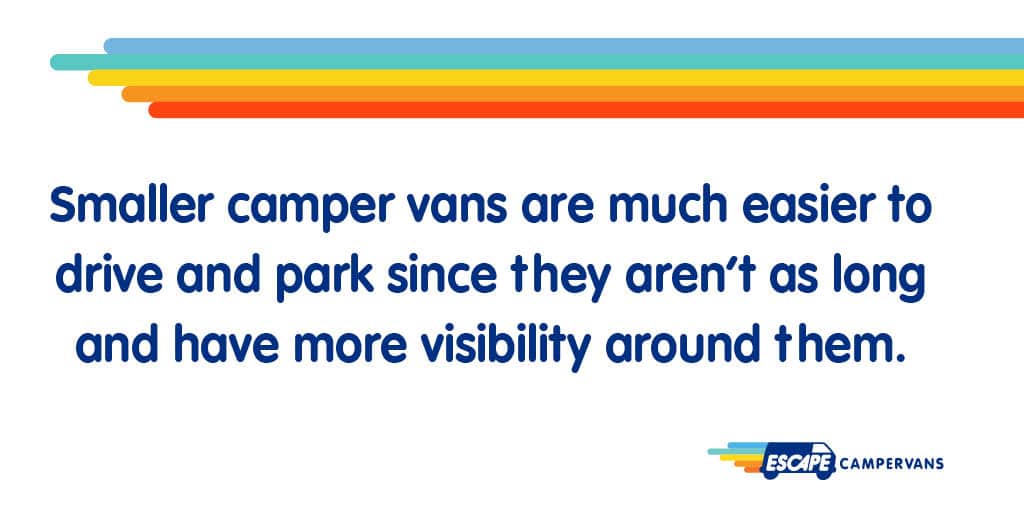 Renting a Small RV - Escape Camper Vans