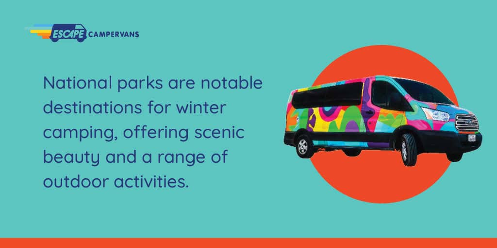 What Are the Best Winter Camping Spots in the US? - Escape Camper Vans